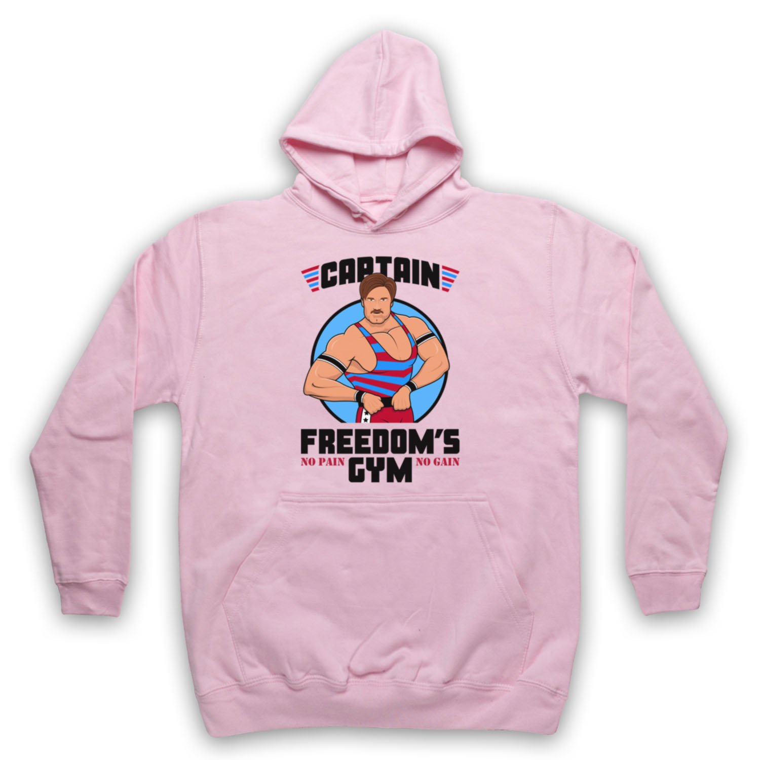 RUNNING MAN CAPTAIN FREEDOM'S GYM JESSE VENTURA ICS ADULTS UNISEX ...