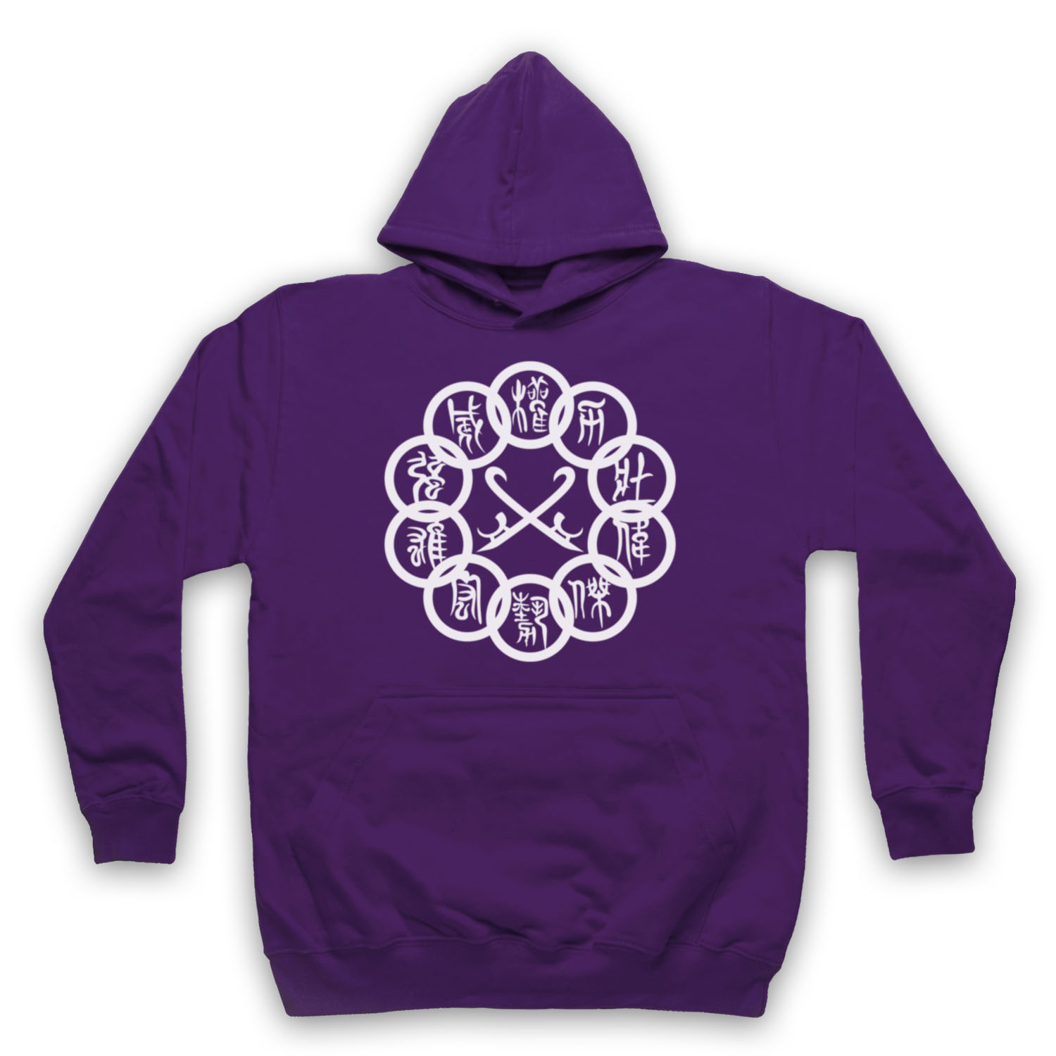 SHANG-CHI LEGEND OF THE TEN RINGS FLAG LOGO SYMBOL ADULTS UNISEX HOODIE ...