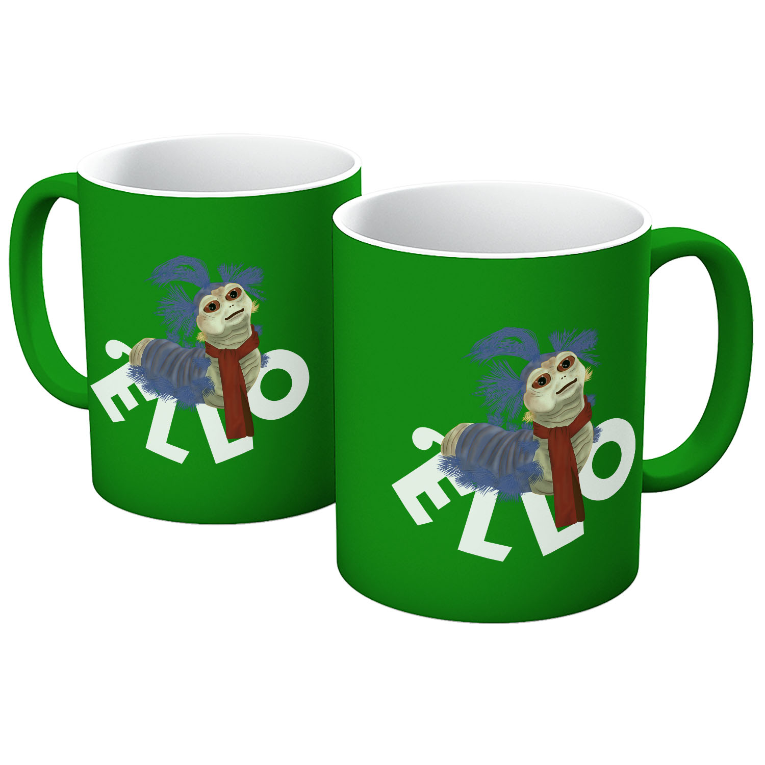 LABYRINTH THE WORM 'ELLO ALLO HELLO FANTASY BOWIE FILM MUG IN VARIOUS ...