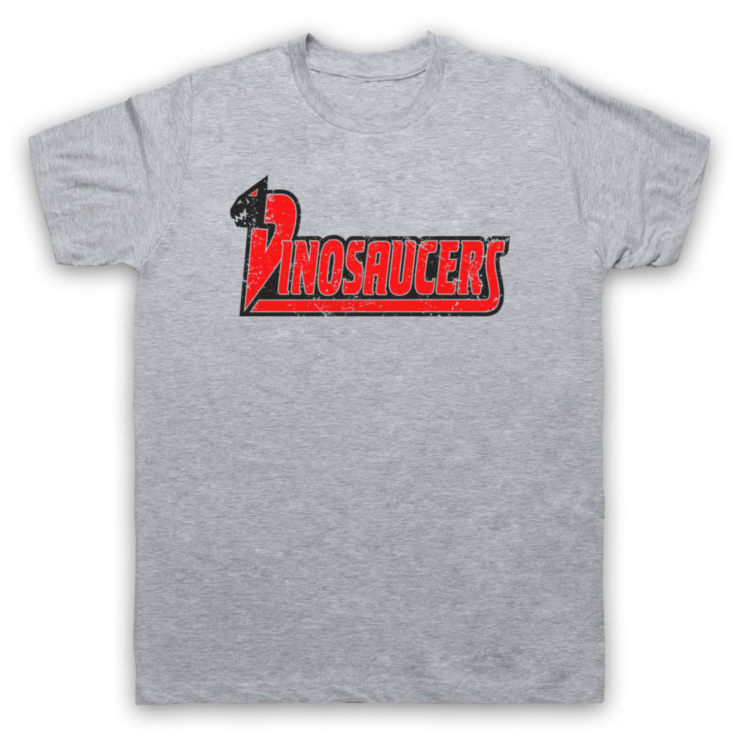 DINOSAUCERS LOGO 80'S CARTOON DINOSAUR ANIMATION TV MENS & WOMENS T ...