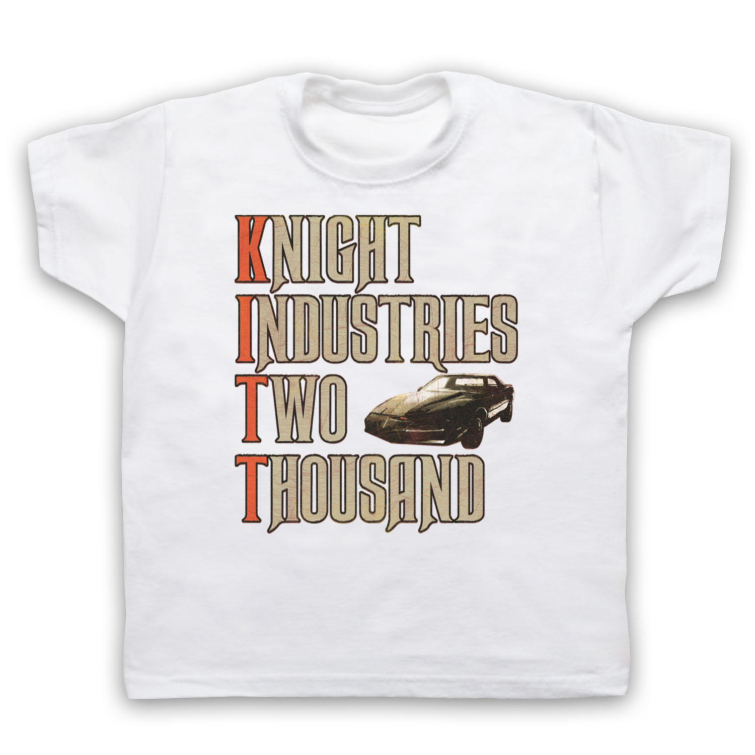 KITT KNIGHT RIDER UNOFFICIAL PONTIAC TRANS AM CAR TV KIDS CHILDS T ...