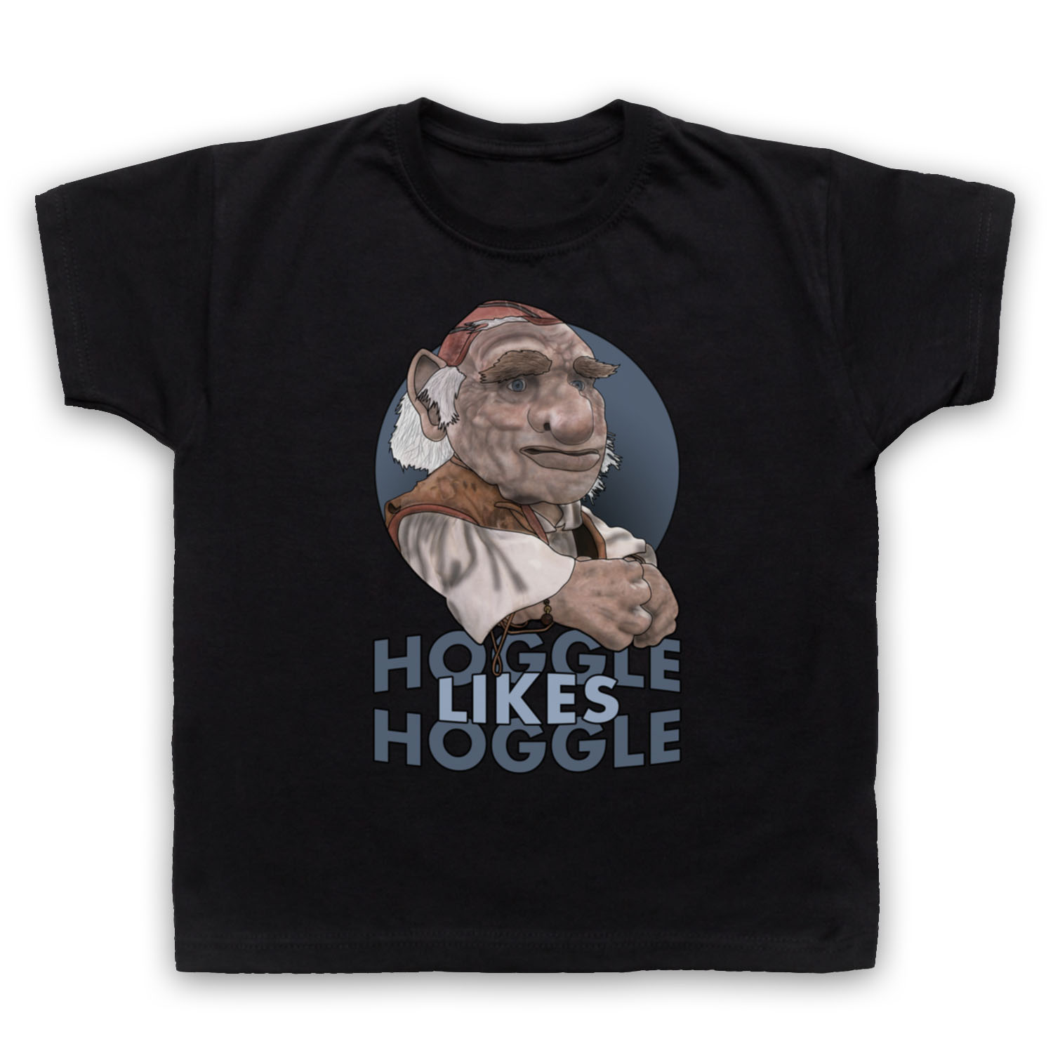 LABYRINTH HOGGLE LIKES HOGGLE FANTASY BOWIE FILM PUPPET KIDS CHILDS T ...