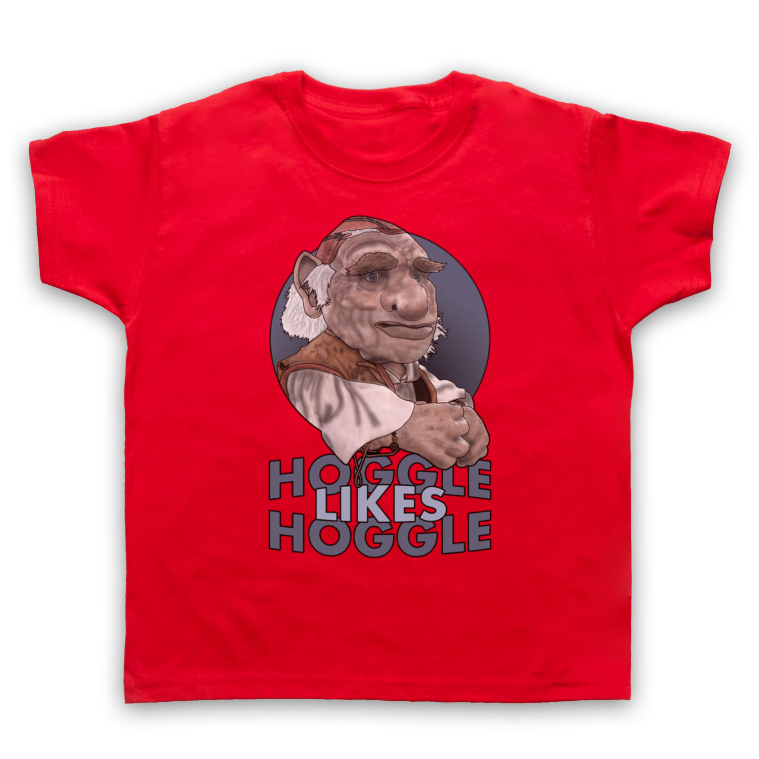 LABYRINTH HOGGLE LIKES HOGGLE FANTASY BOWIE FILM PUPPET KIDS CHILDS T ...