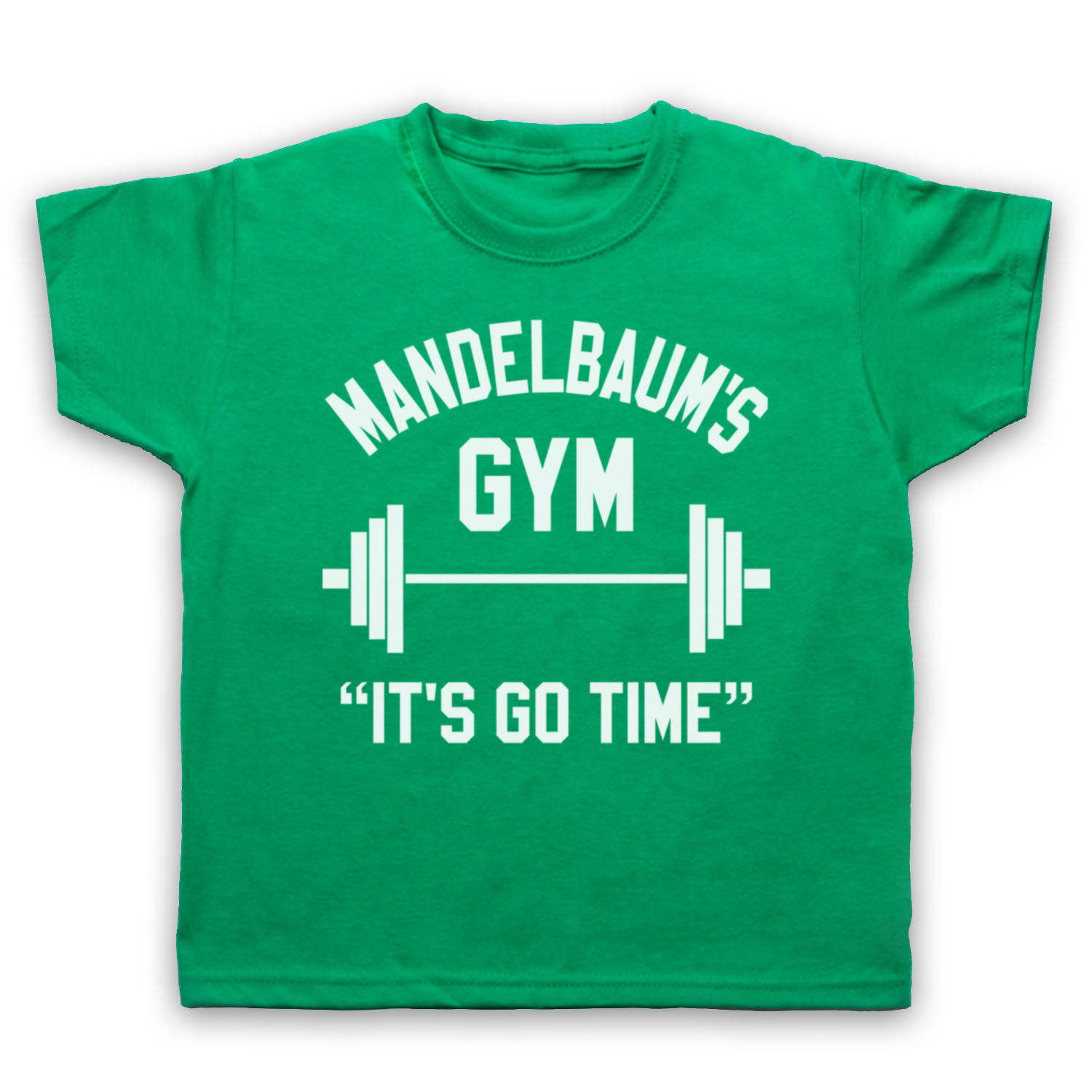 SEINFELD MANDELBAUM'S GYM IT'S GO TIME IZZY JERRY KIDS CHILDS T-SHIRT ...