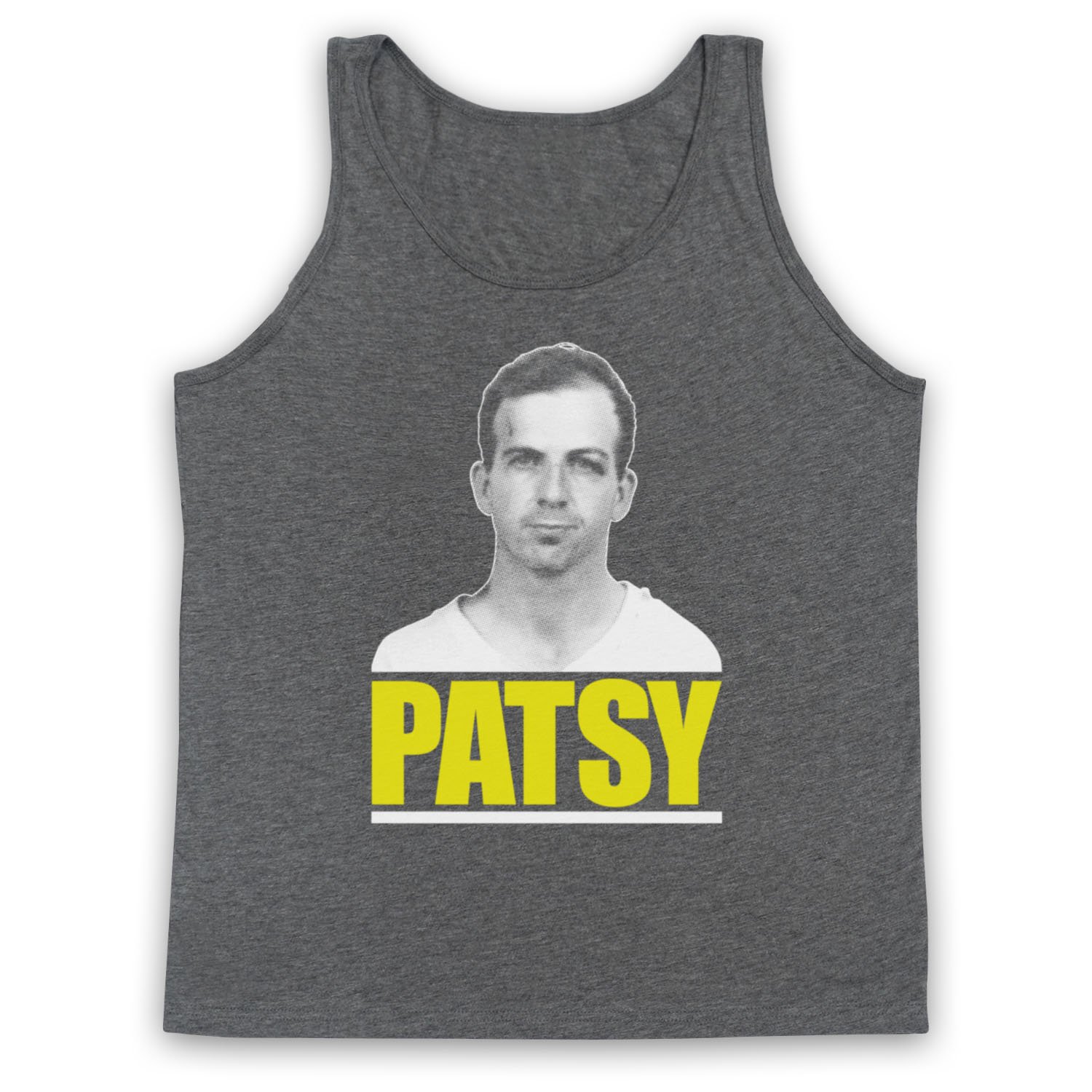 LEE HARVEY OSWALD UNOFFICIAL JFK PATSY CONSPIRACY USA ADULTS VEST TANK ...