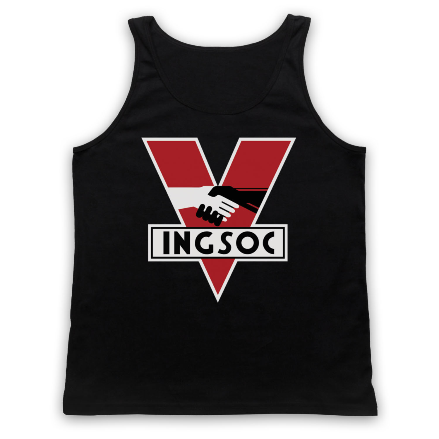 NINETEEN EIGHTY-FOUR 1984 INGSOC POLITICAL PARTY LOGO ADULTS VEST TANK ...