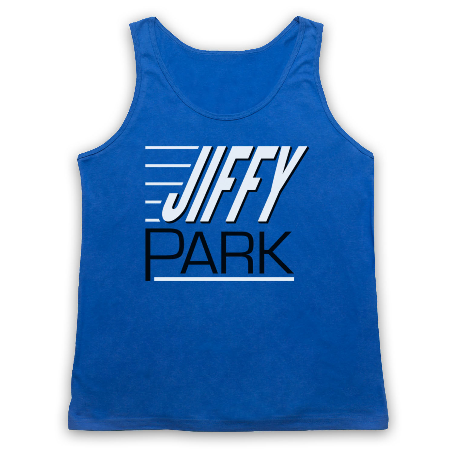 SEINFELD JIFFY PARK AS WORN BY KRAMER DUMP PARKING ADULTS VEST TANK TOP ...